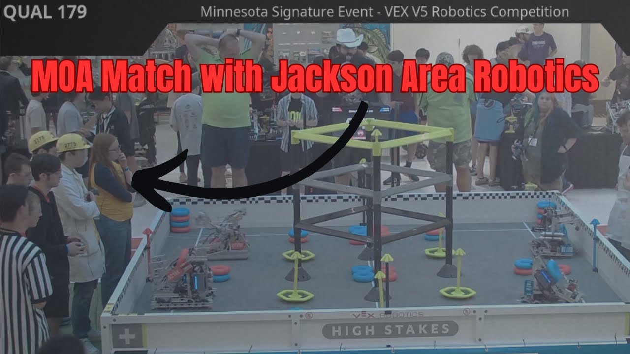 High Stakes MOA Match with Jackson Area Robotics - YouTube