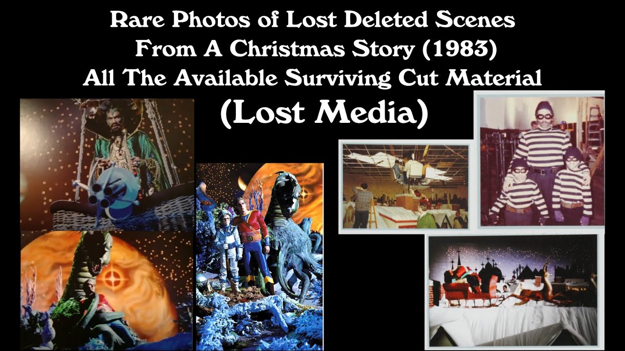 Rare Photos of Lost Deleted Scenes From A Christmas Story (1983) (Lost ...