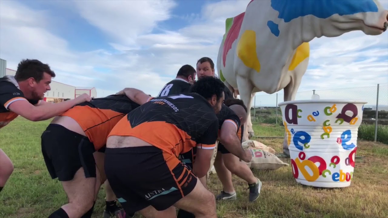 Fat rugby despierta con eboca vending - YouTube