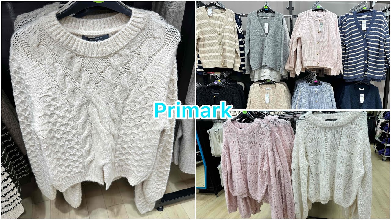 Primark women’s sweaters new collection December 2023 - YouTube