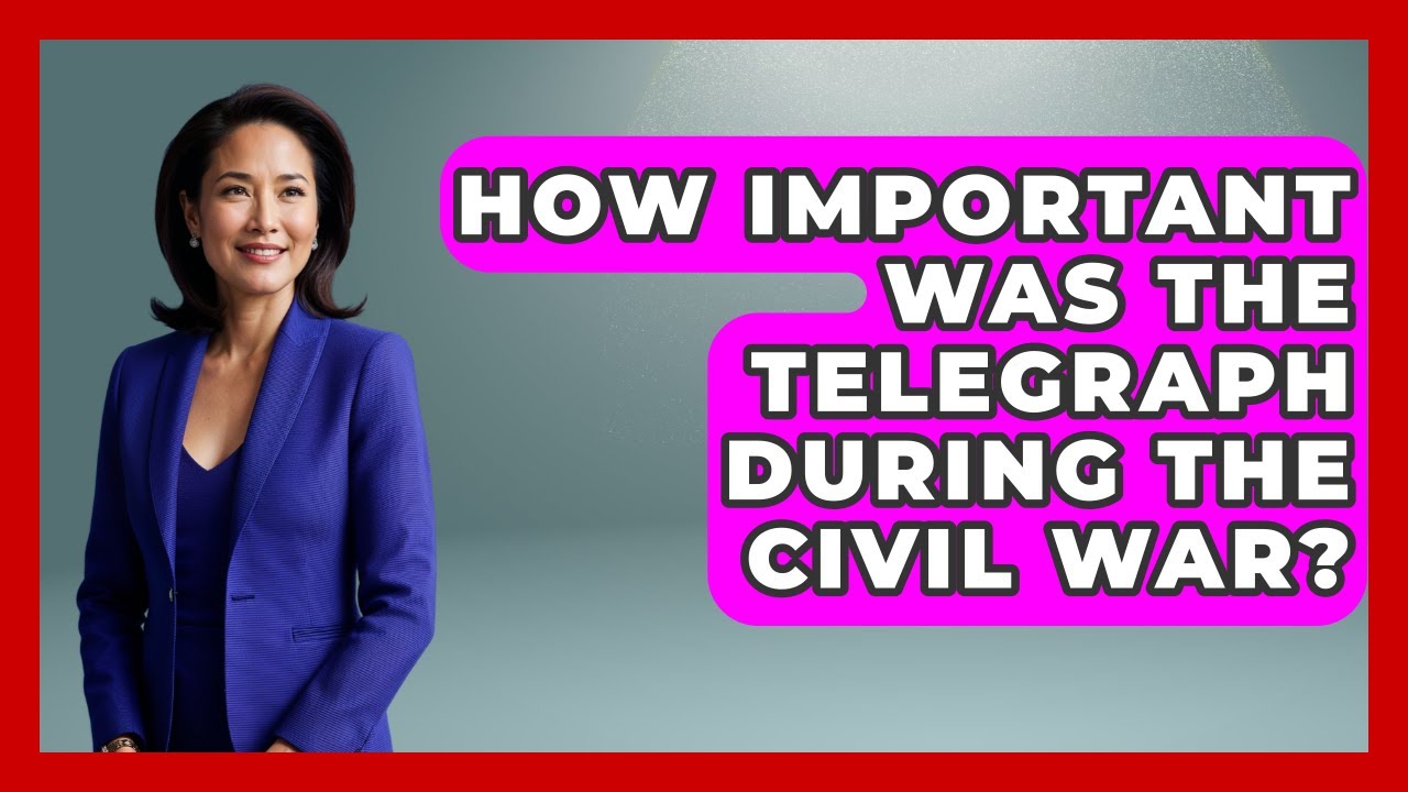 How Important Was The Telegraph During The Civil War? - The Civil War ...
