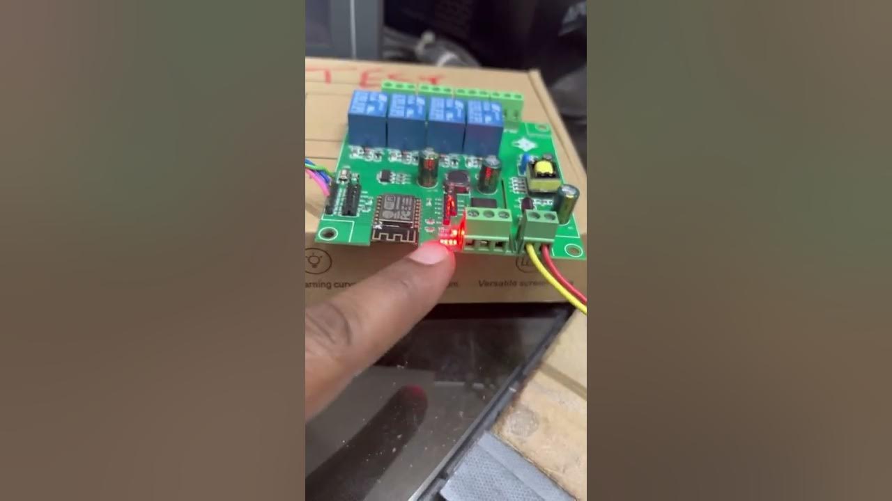 Nextion HMI & Haiwell SCADA together controlling ESP8266 - YouTube