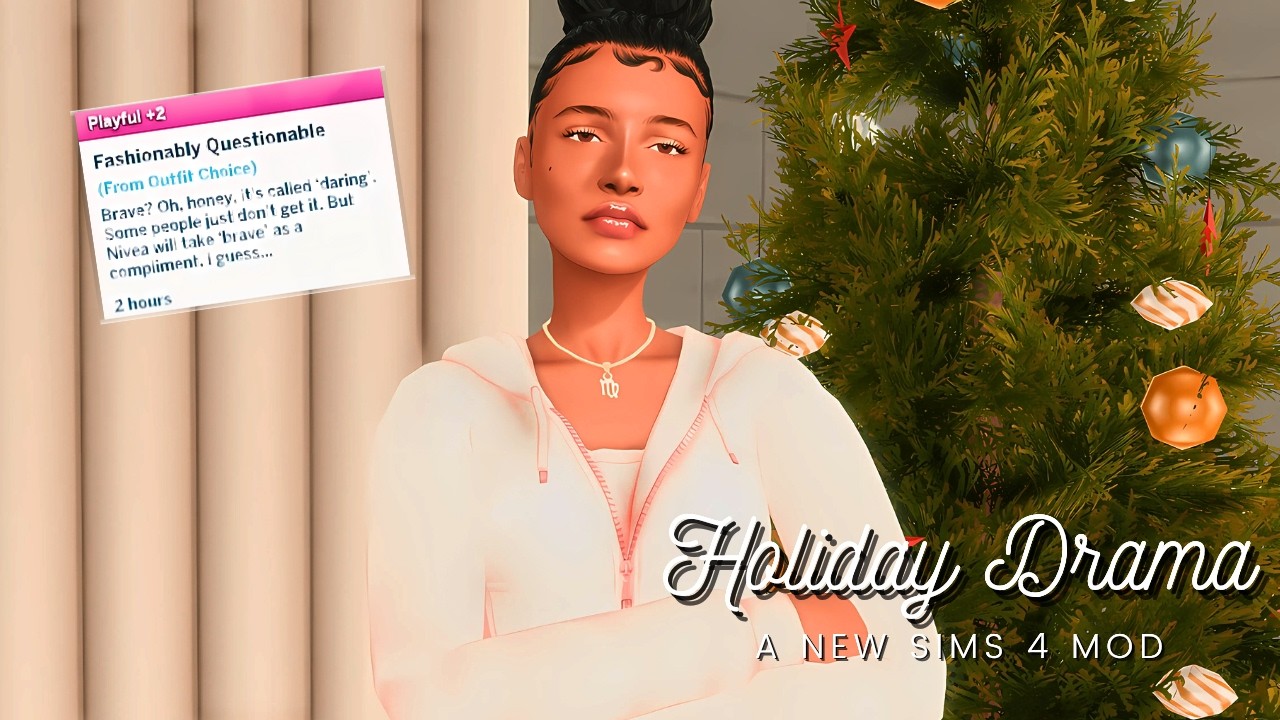 This Hilarious Sims 4 Mod Brings Holiday Drama to Your Gameplay! - YouTube