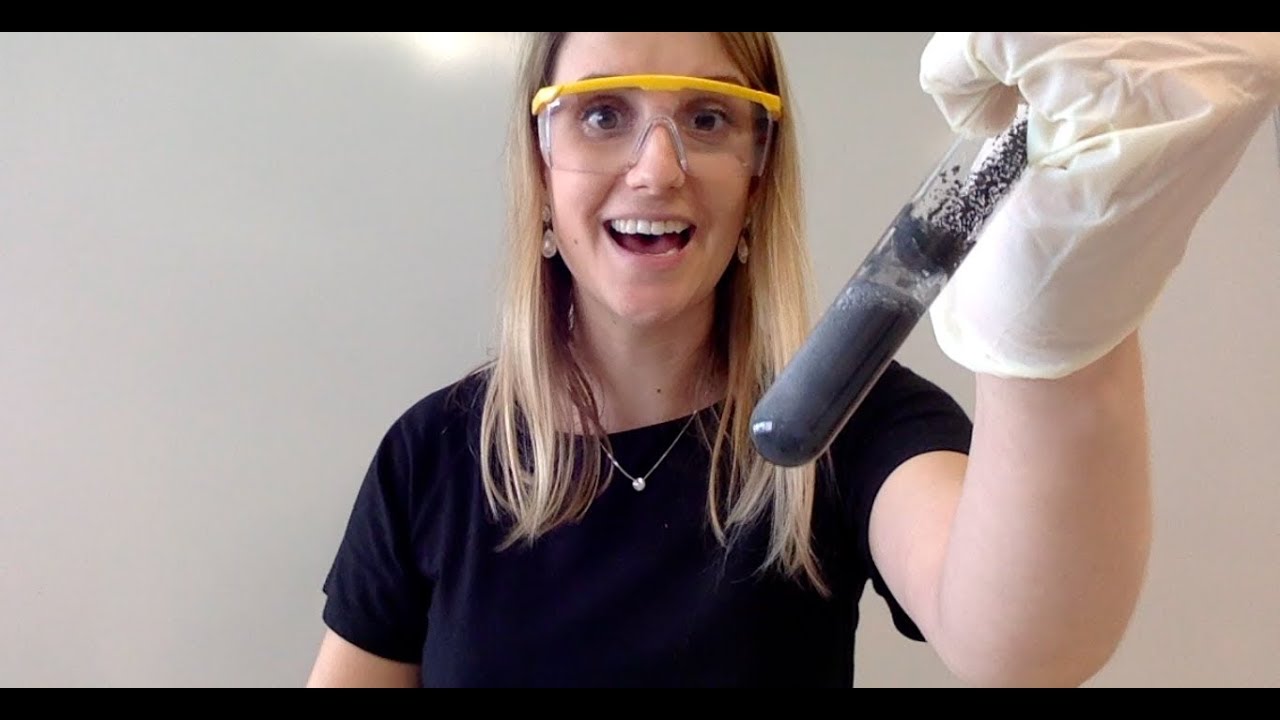 Test for oxygen gas - YouTube