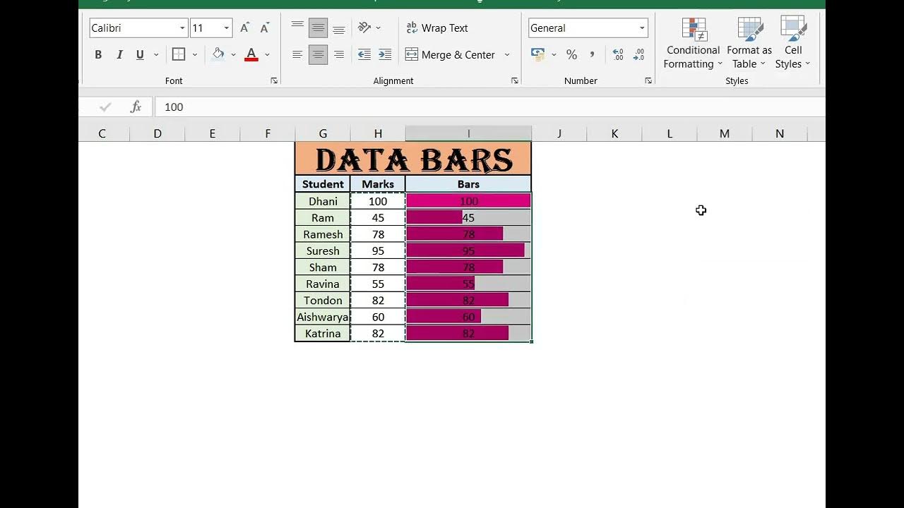 Numbers Into Data Bars Excel Graphs Charts In Excel Part 01 How To Create Bar Chart In numbers-into-data-bars-excel-graphs-charts-in-excel-part-01-how-to-create-bar-chart-in