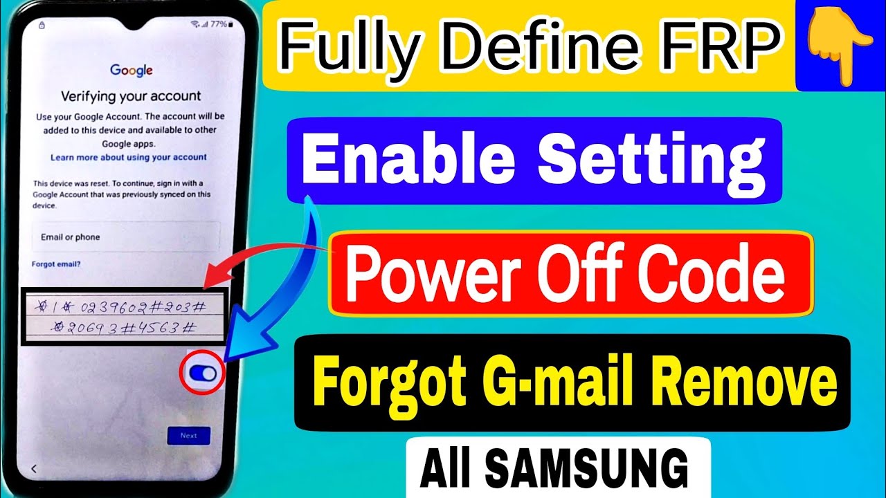 Fully Define FRP👉|| All Samsung FRP Bypass 2025 Android 11-12-13-14 ...