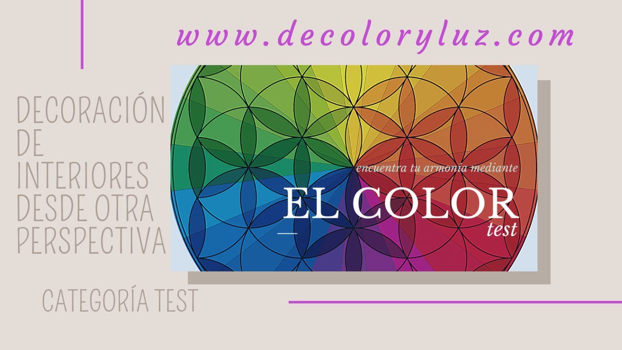 ELIGE UN COLOR Y TE DOY UN MENSAJE, basado en la teoría de Edwin D ...