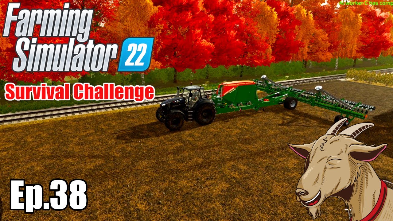 Farming Simulator 22 | Survival Challenge | Episode 38 | Books Is Back ...