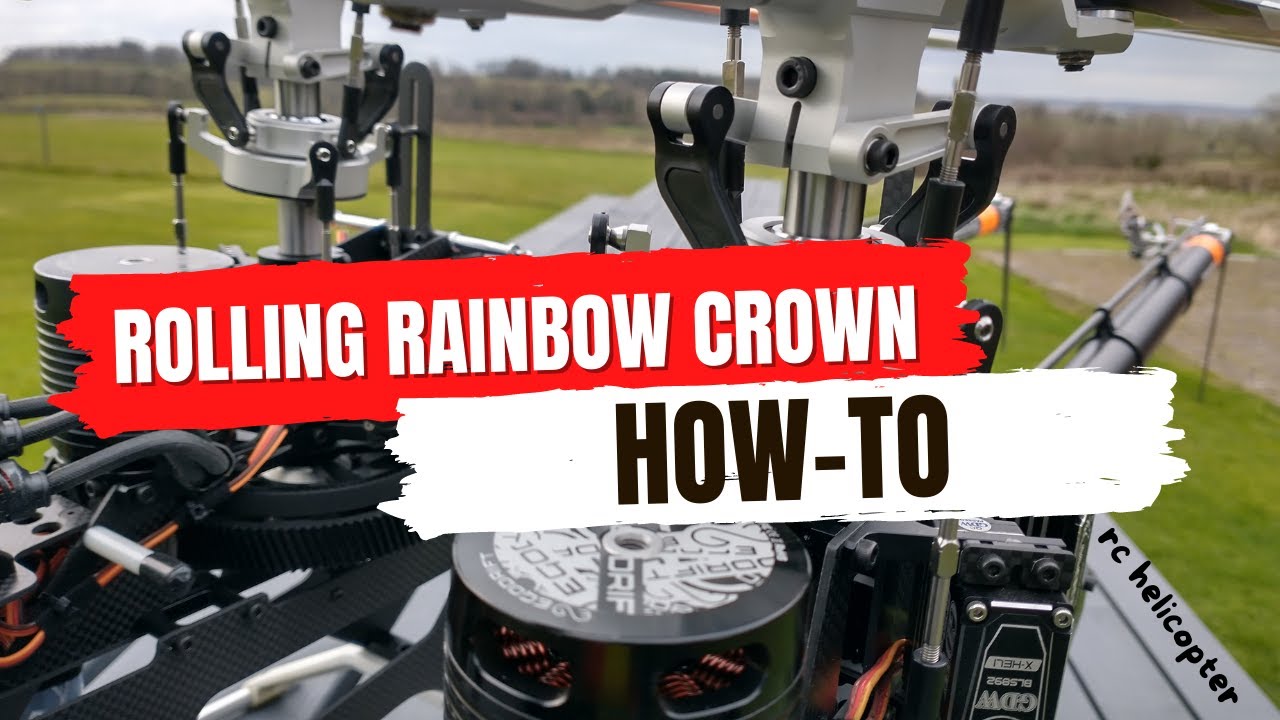 Rolling Rainbow Crown How-To - YouTube
