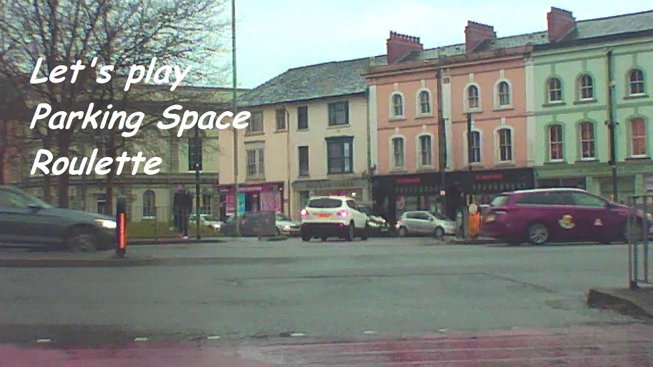Playing parking space roulette in Newport - YouTube