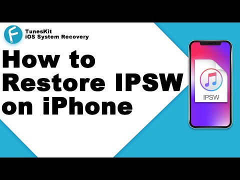 How to Restore IPSW on iPhone Without/Using iTunes