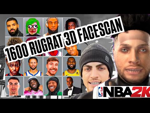 1600 RUGRAT 2K FACESCAN (DIAMOND TEETH) - YouTube