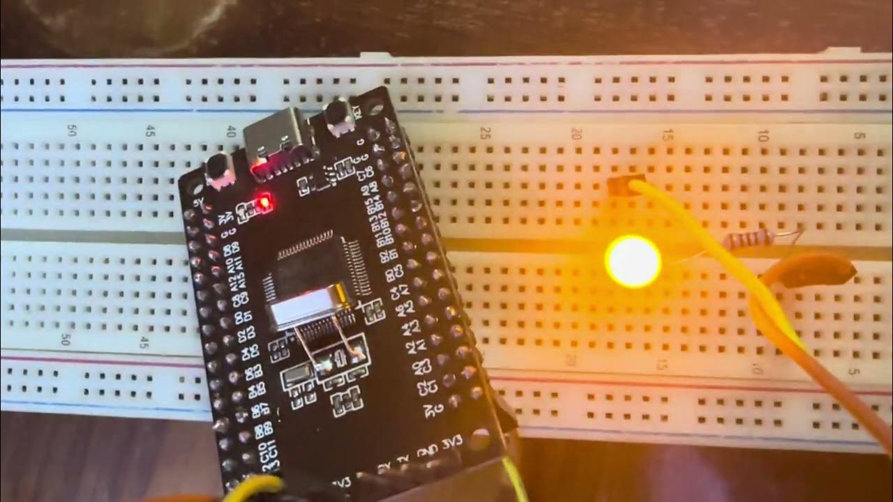 Getting Started with STM32G0 and STM32CubeIDE: Blinking LED - YouTube
