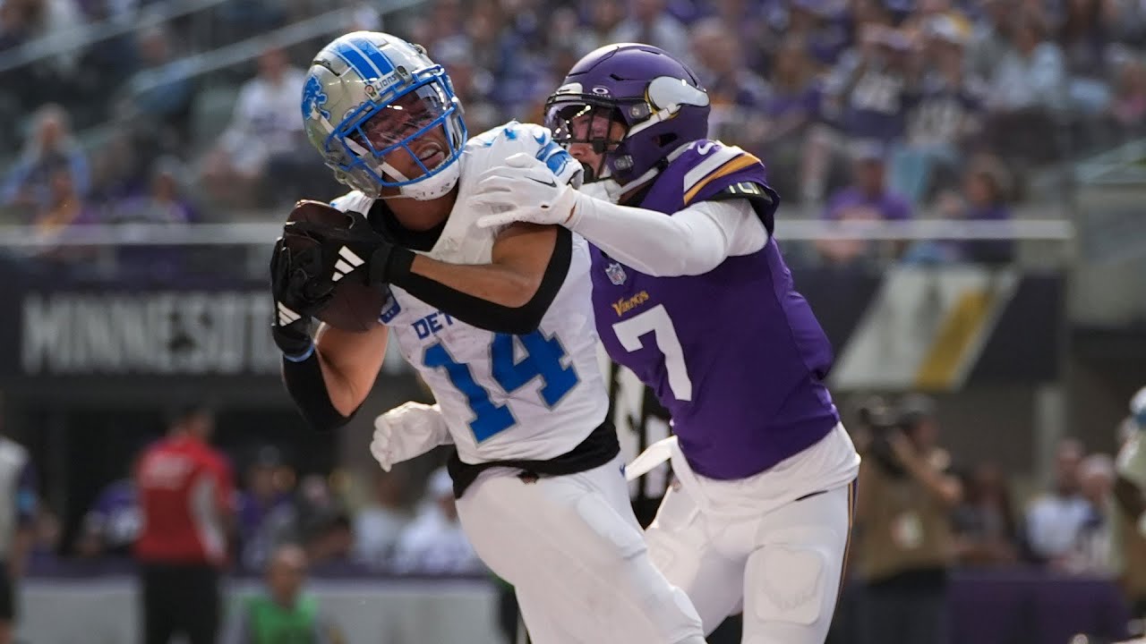 Amon-Ra St. Brown's best plays from 1-TD game vs. Vikings | Week 7 ...
