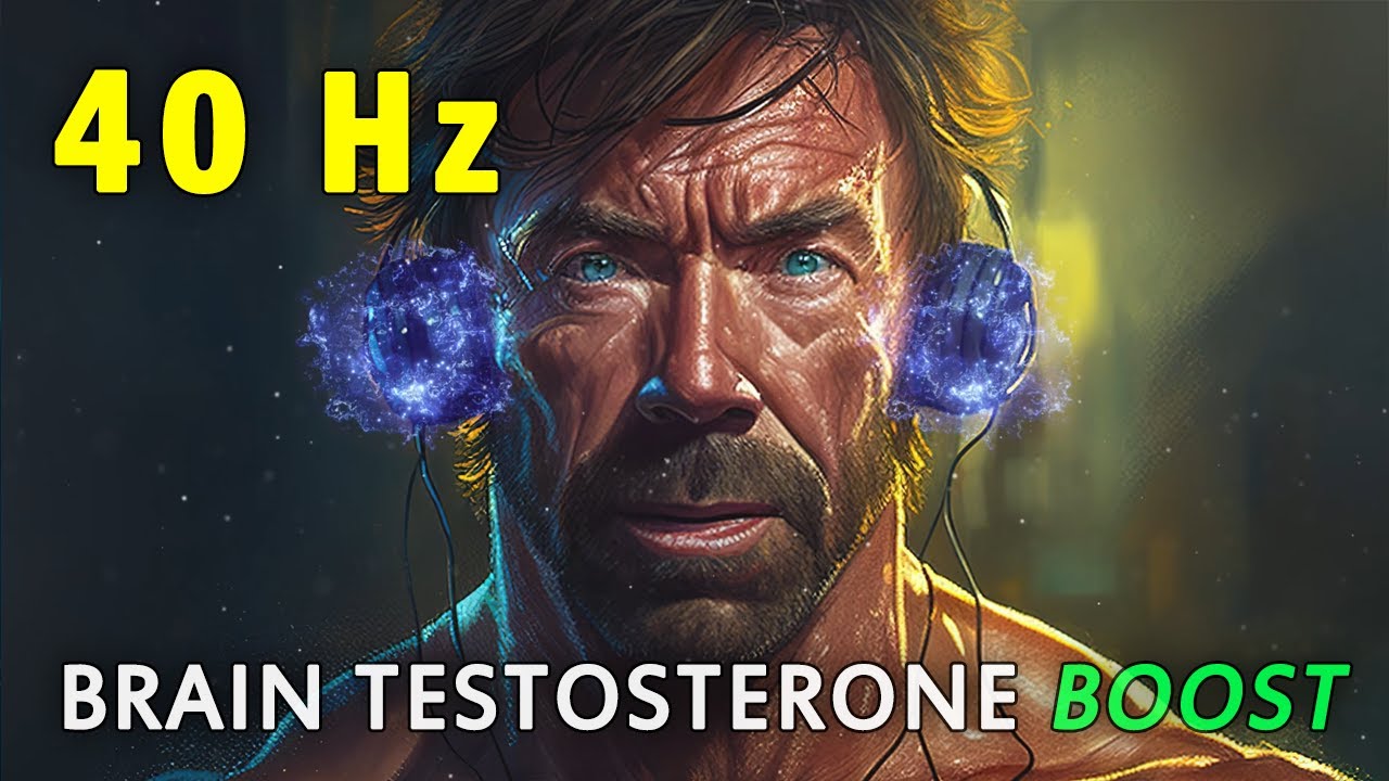 BOOST Brain Testosterone with 40 Hz Binaural Beats (Tuned to 528 Hz ...