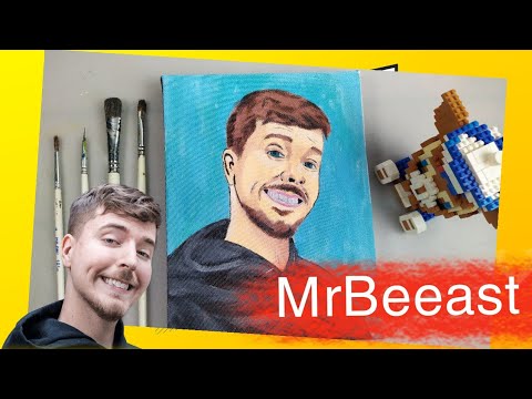 Thử thách Mrbeast | Lần đầu vẽ Mrbeast như thế nào | painting #093 ...