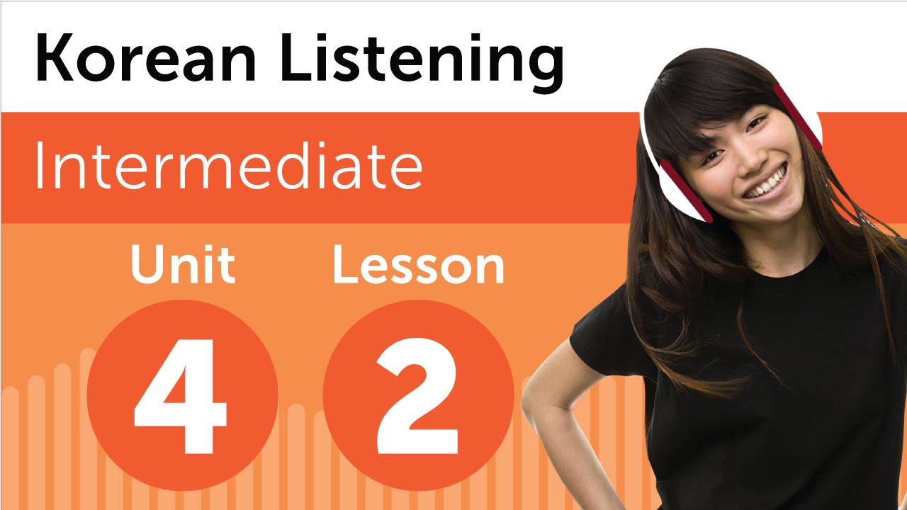 Korean Listening Practice - Talking About a Photo in Korean - YouTube