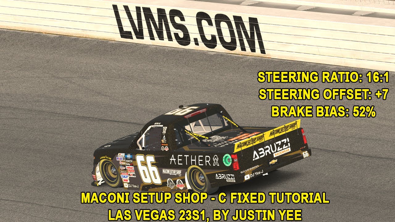 iRacing Fixed NASCAR Series Tutorial: C Fixed Trucks at Las Vegas 23S1 ...
