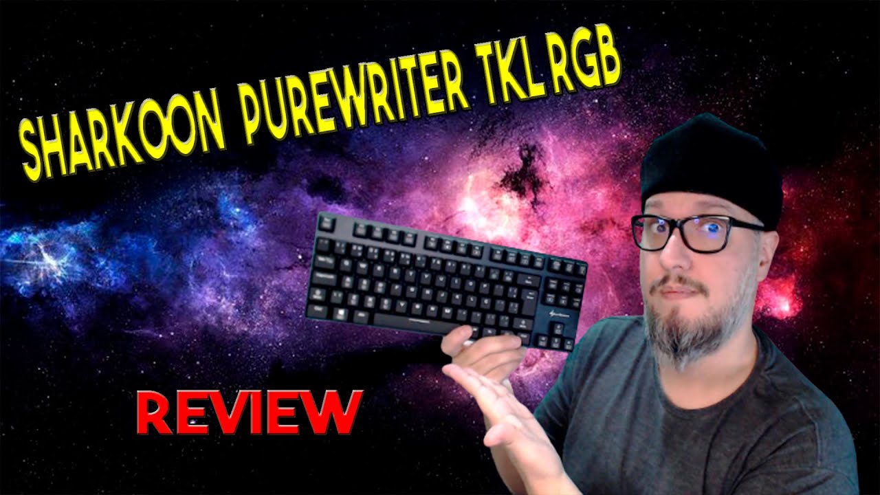 SHARKOON PUREWRITER TKL RGB ABNT | Teclado mecânico low profile ...
