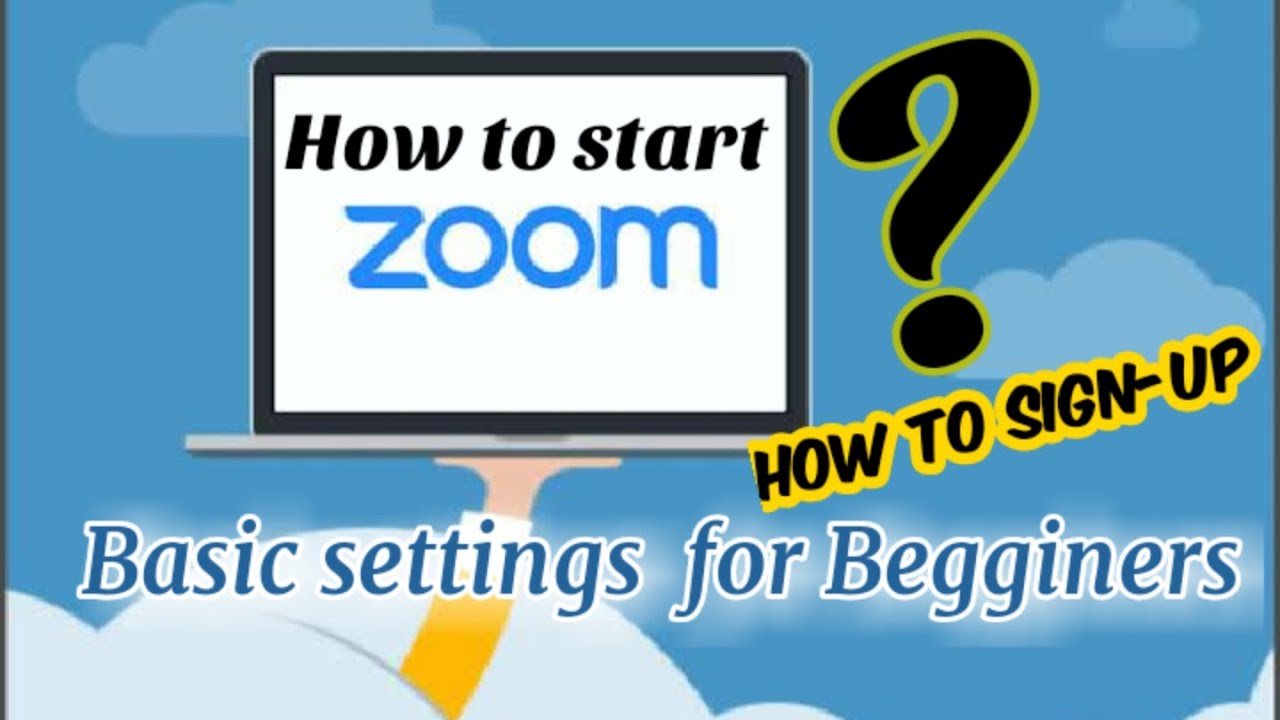 Zoom App | How to start with zoom app |How to create account|Basic ...