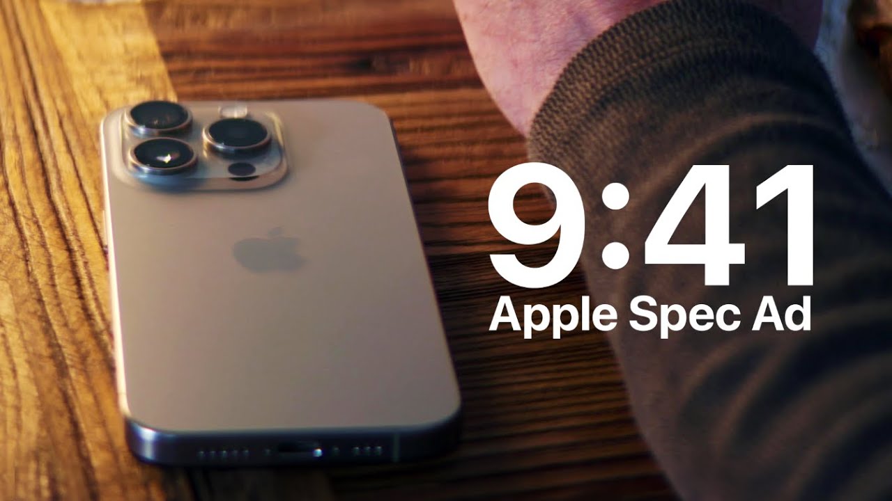 9:41 - Apple Spec Ad - YouTube