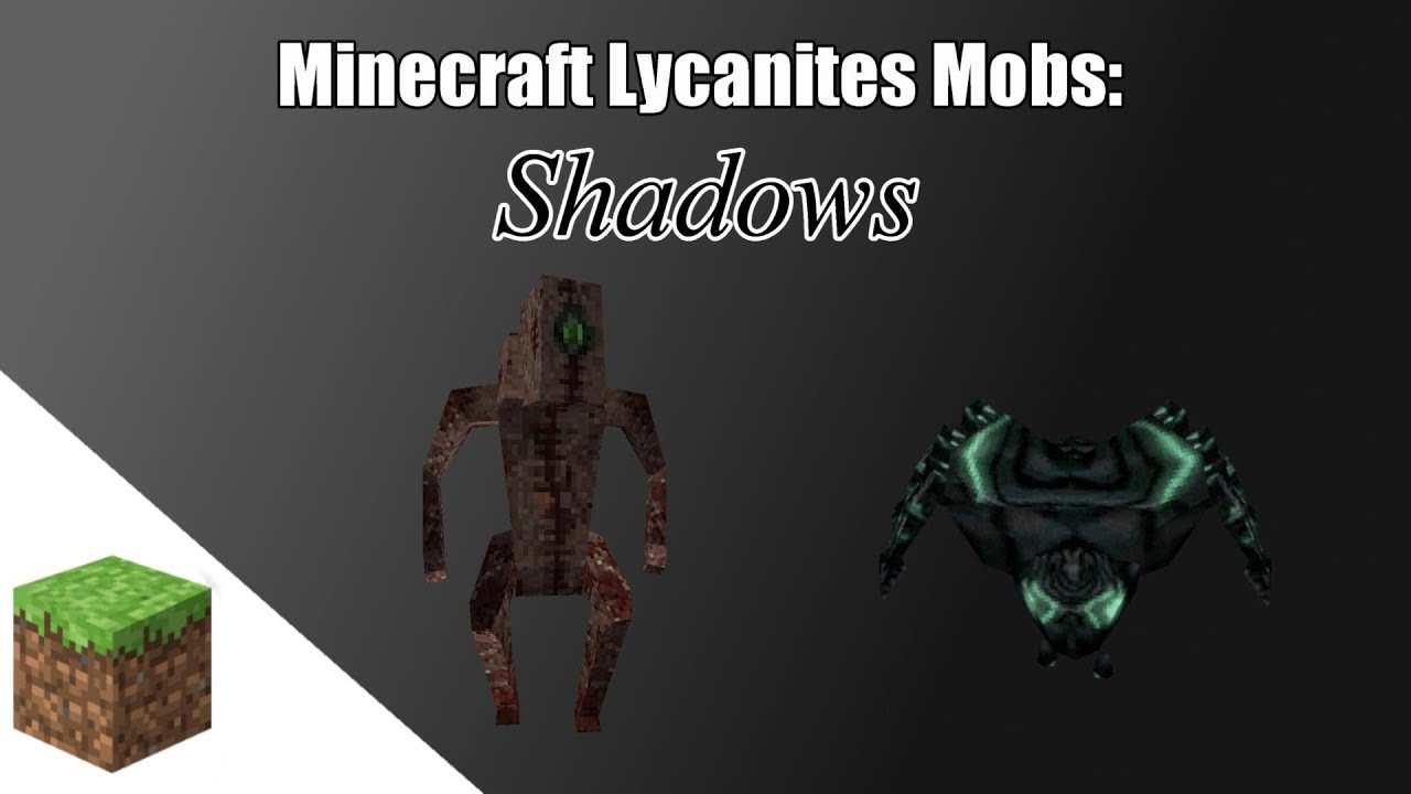 Minecraft Lycanites Mobs: Shadows - YouTube