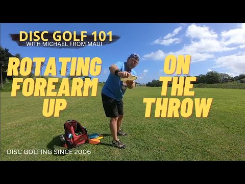 ROTATING FOREARM UP ON RELEASE OF DISC // DISC GOLF 101 - YouTube