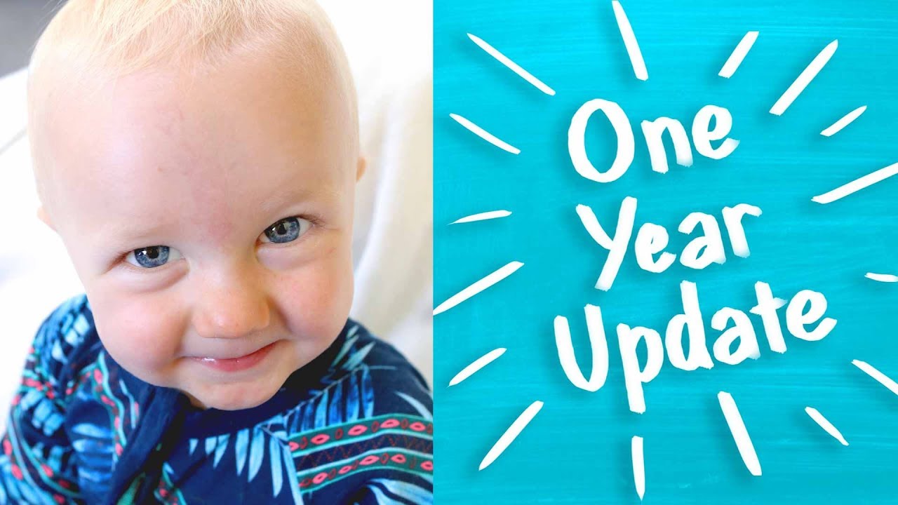 One Year Old! Baby Update - YouTube