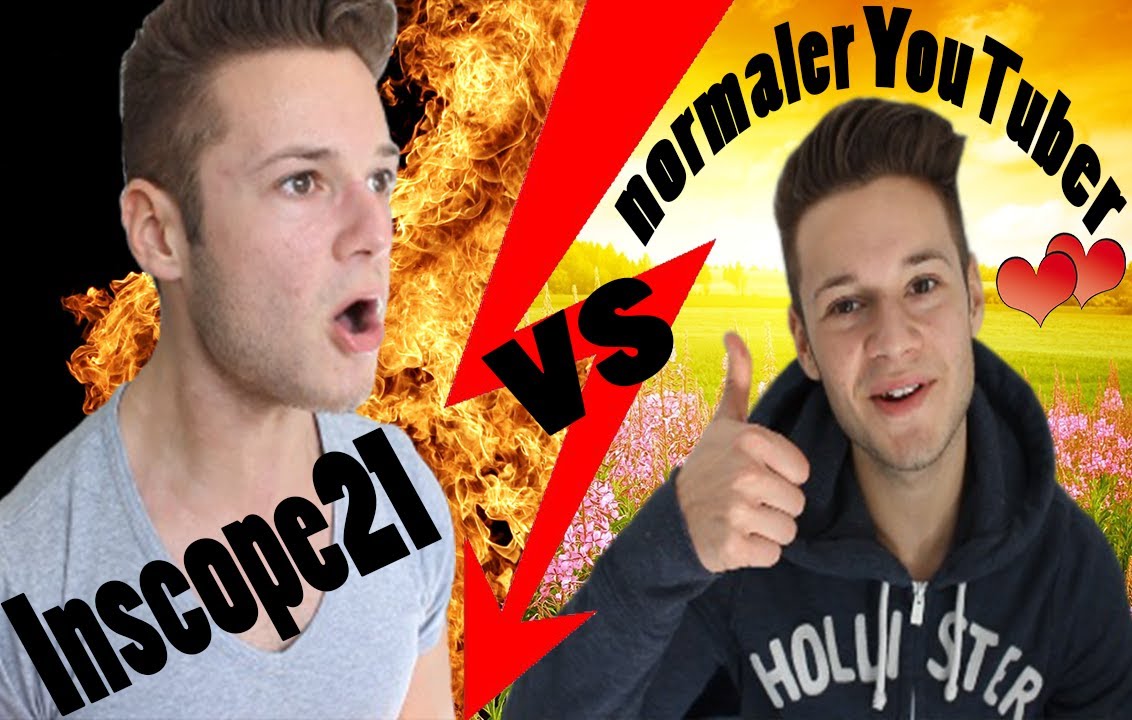 INSCOPE21 vs. NORMALE YOUTUBER - YouTube
