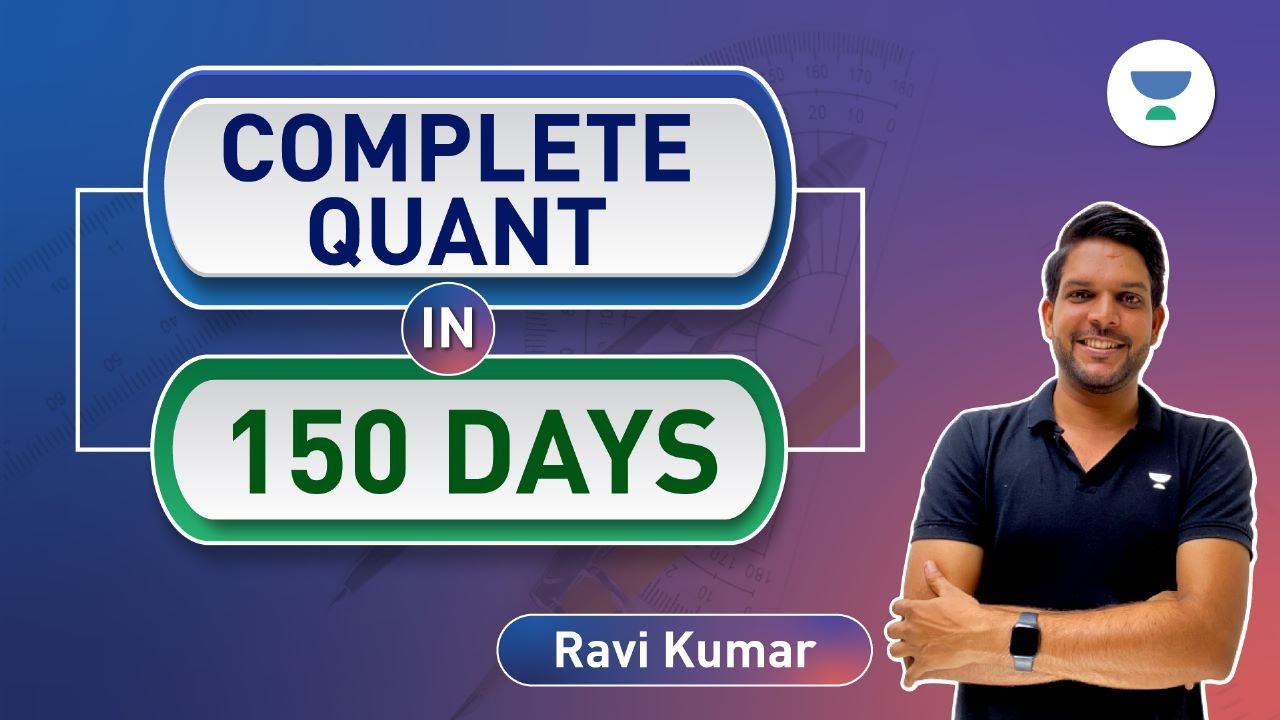 150-Day Quantitative Aptitude Plan | Crack CAT 2023 in 150 days | Ravi Kumar #cat2023 - YouTube