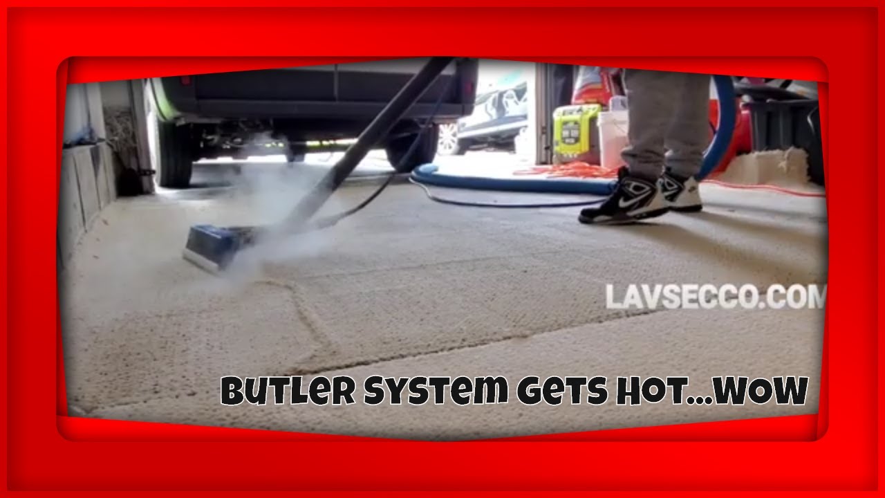 Butler System- Testing on my Garage carpet - YouTube