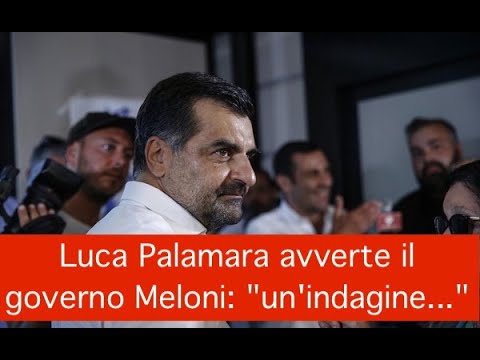 Luca Palamara avverte il governo Meloni: "un'indagine..." - YouTube
