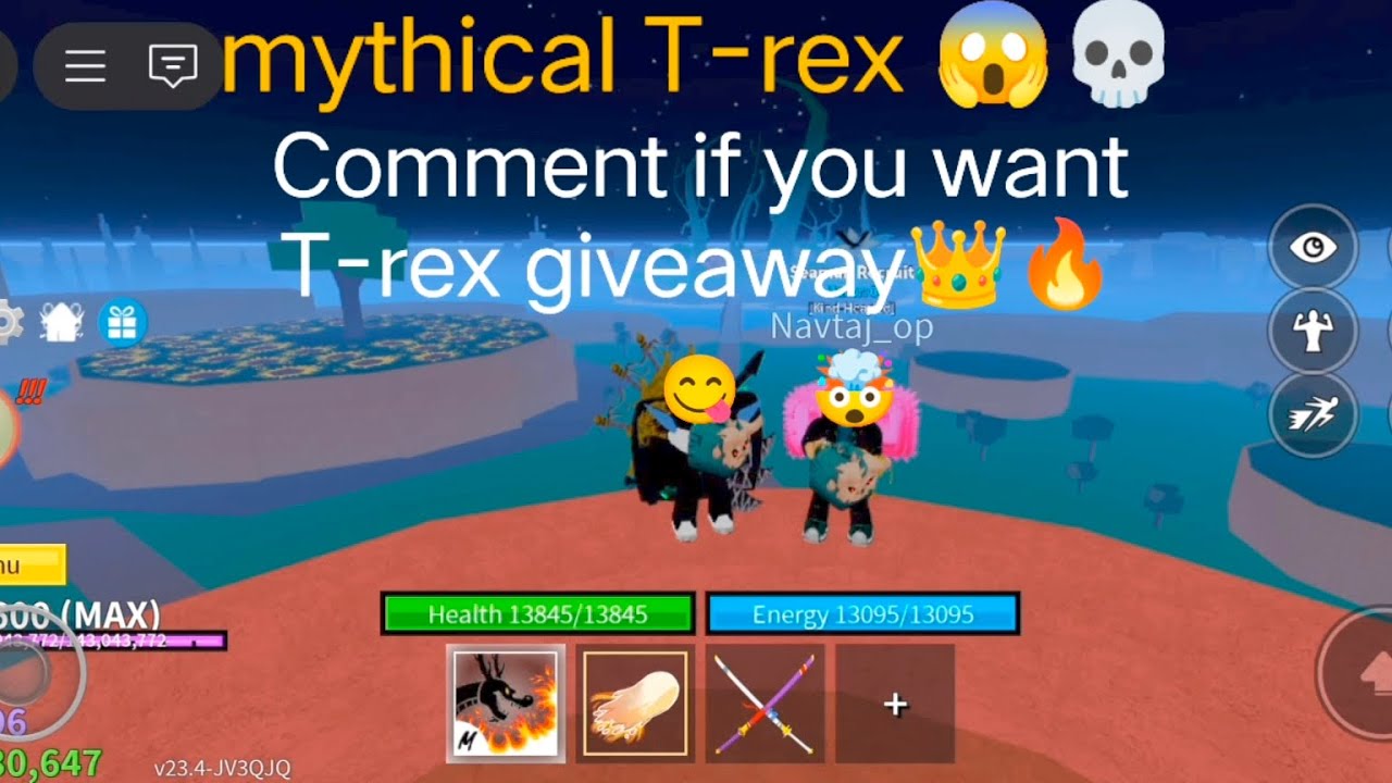 Guy's see how we eated T-rex fruit🤯🤯🤯, comment if you want T-rex ...