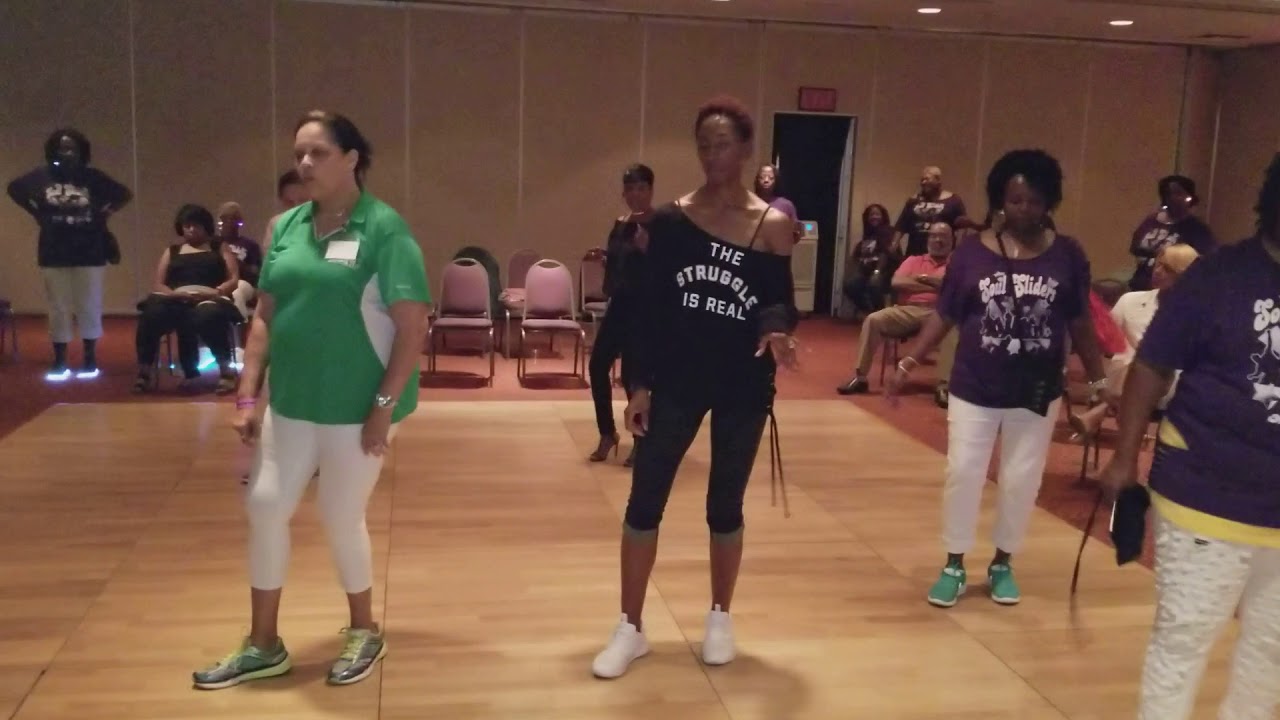 The pimp walk with THE LINE DANCE CONNECTION 2017 - YouTube