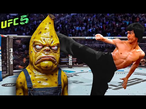 Banana Hard vs. Bruce Lee (EA sports UFC 5) - Rematch