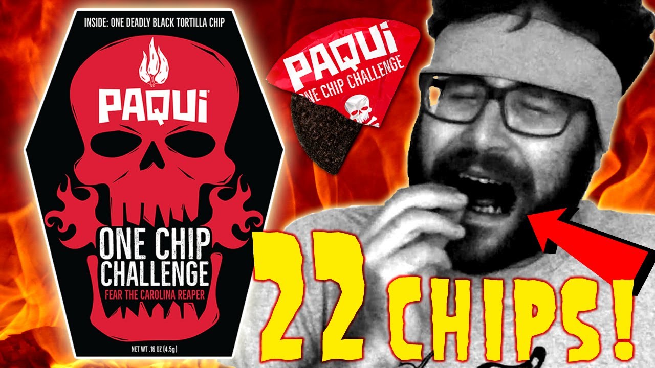22 One Chip Challenge Paqui Chips! #onechipchallenge - YouTube