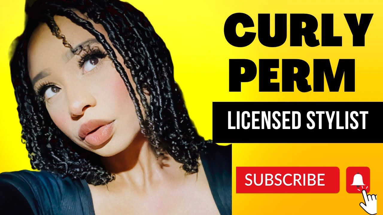 This Curly Perm Transformation Will Blow Your Mind! | Licensed Stylist ...