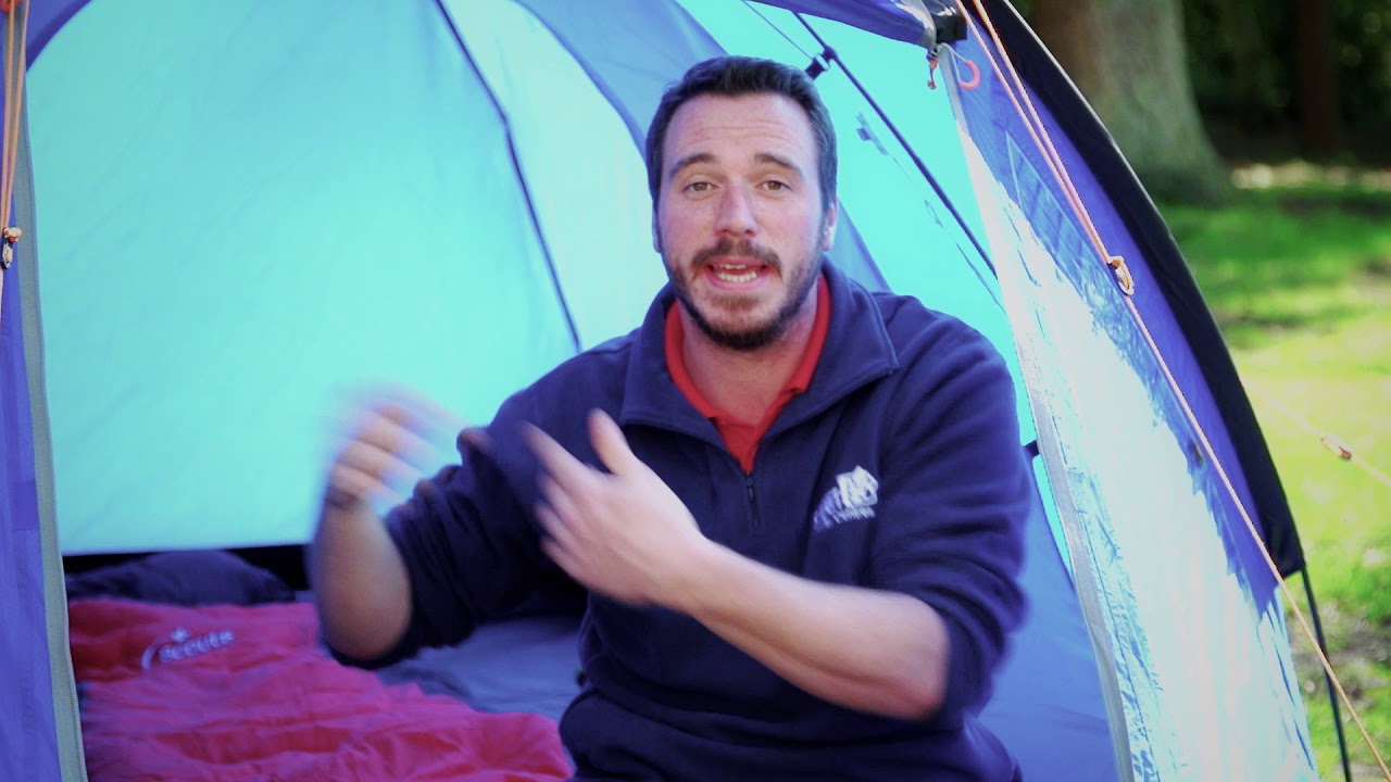 Practical Skills - Pitching a tent - YouTube