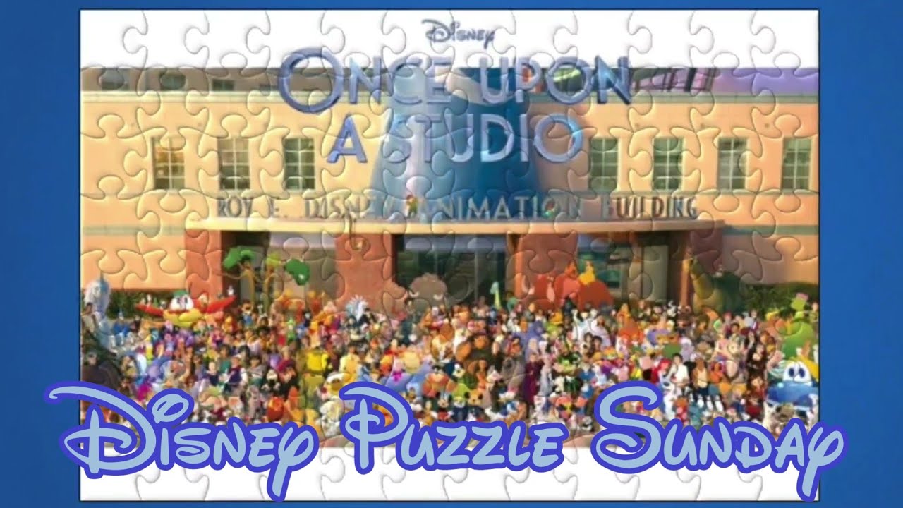 Disney Puzzle Sunday|Disney's Once Upon a Studio Disney 100 Poster ...