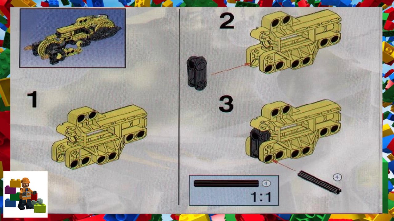 LEGO instructions - Technic - Robo Riders - 8514 - Power - YouTube