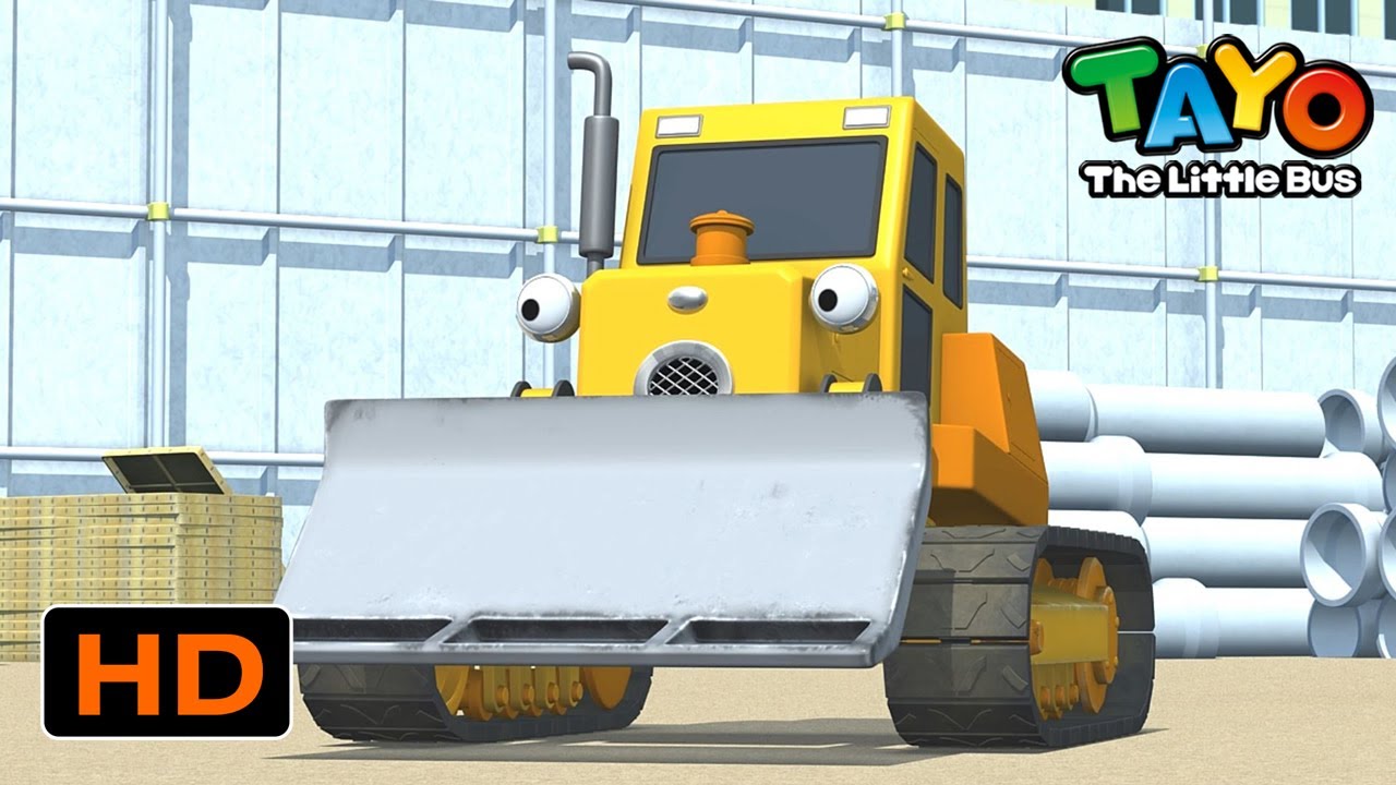 Tayo English Episodes l What did Billy see at construction site? l Tayo ...