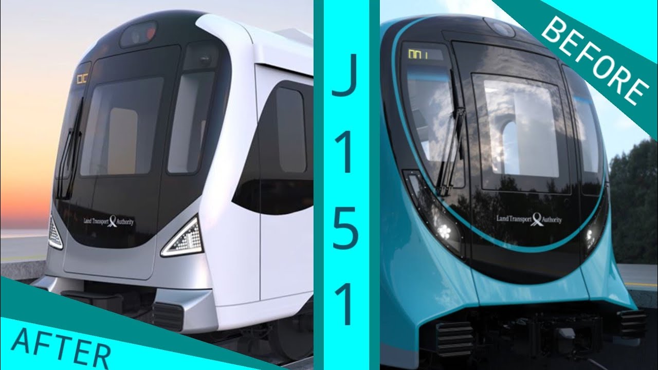 Hyundai Rotem Contract J151 Before & After - YouTube