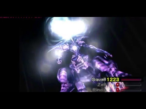 Final Fantasy VIII Squall Vs Omega Weapon Solo Fight - YouTube