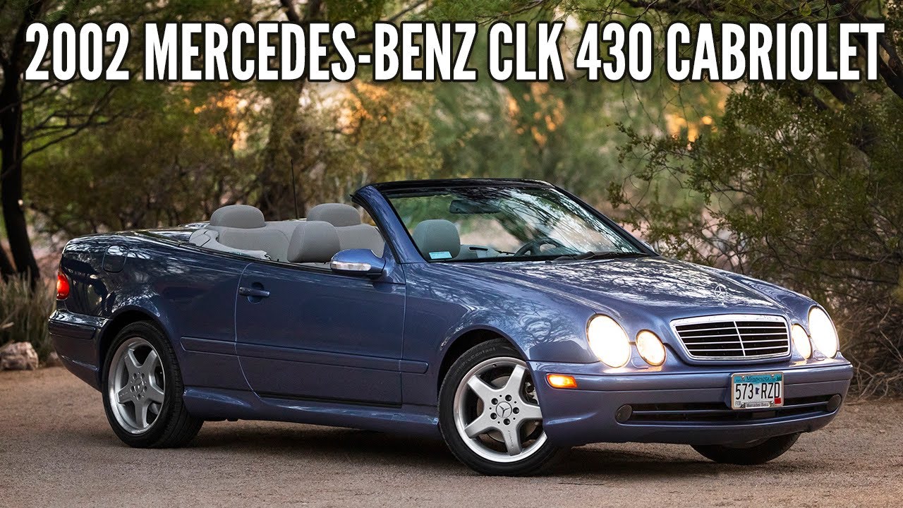 2002 Mercedes-Benz CLK430 Cabriolet - Drive and Walk Around - Southwest ...
