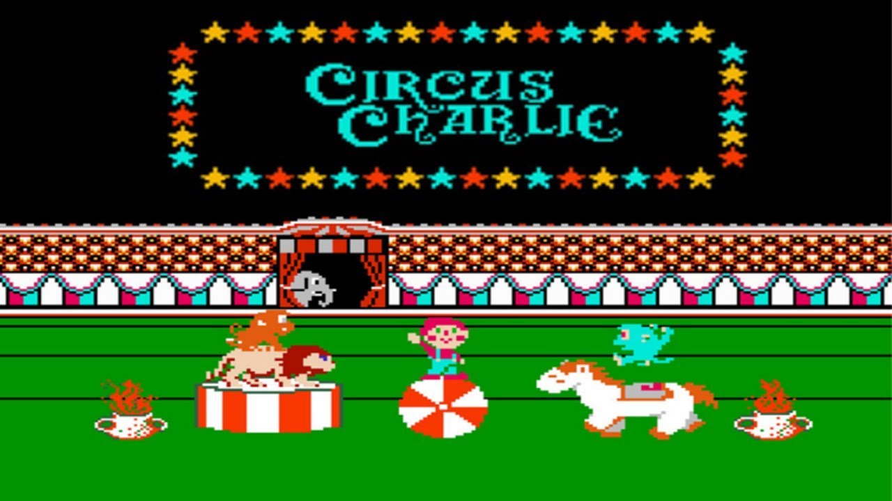 Circus Charlie (NES Famicom) разбор Спидран Мровой рекорд - Цирк Чарли ...