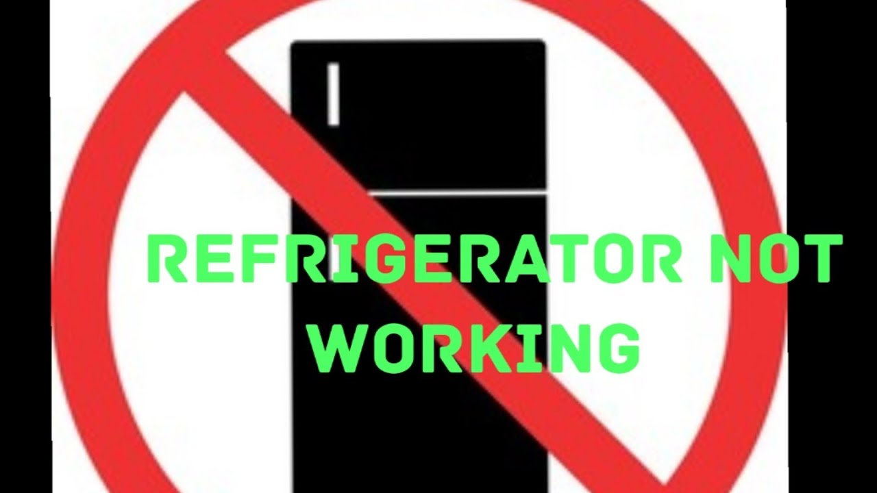 our refrigerator is not working - YouTube