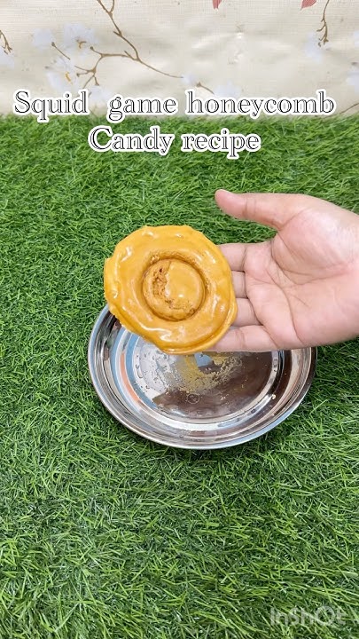 Squid game dalgona candy 😍😍 #squidgame #shorts #dalgonacandychallenge - YouTube