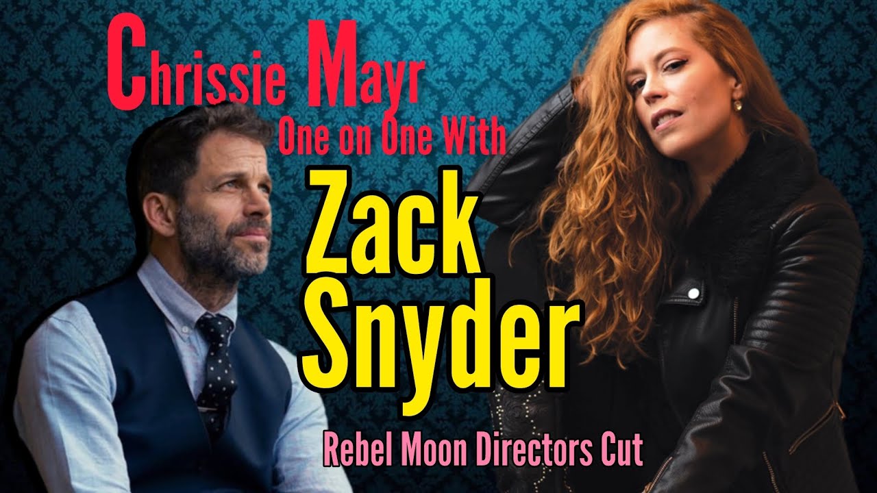 Chrissie Mayr & Zack Snyder: Rebel Moon Interview Exclusive! VERY REAL ...