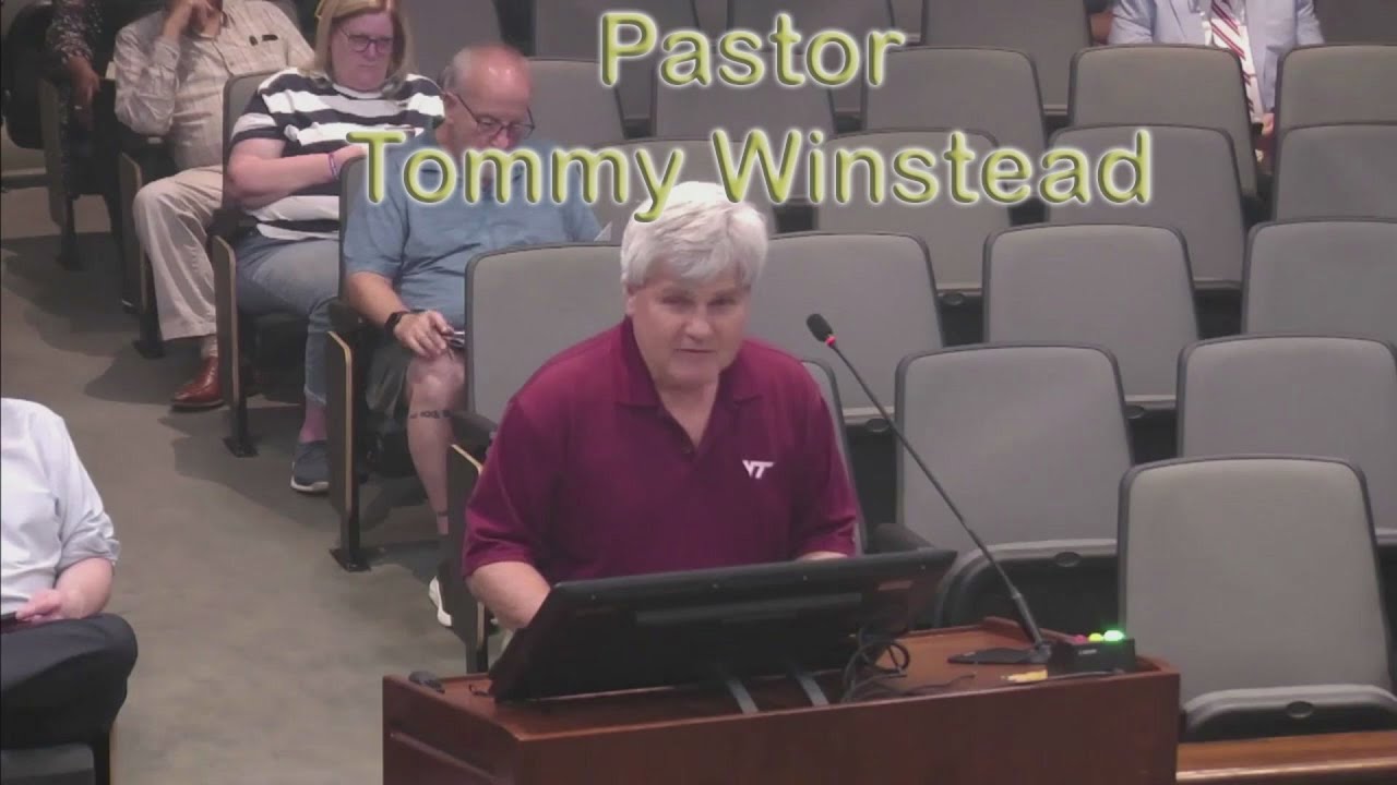 Pastor Tommy Winstead highlights hypocrisy of PRIDE month at Stafford ...
