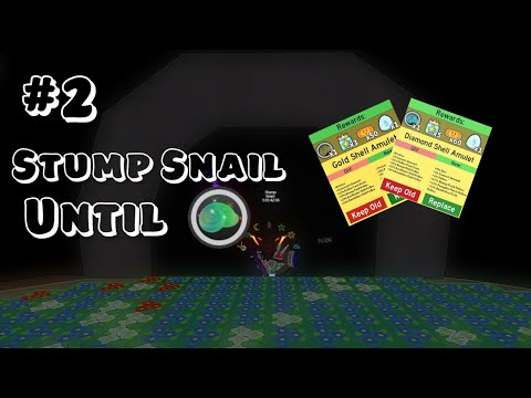 2 | Defeating stump snail until i get Supreme Shell Amulet! | Bee Swarm Simulator